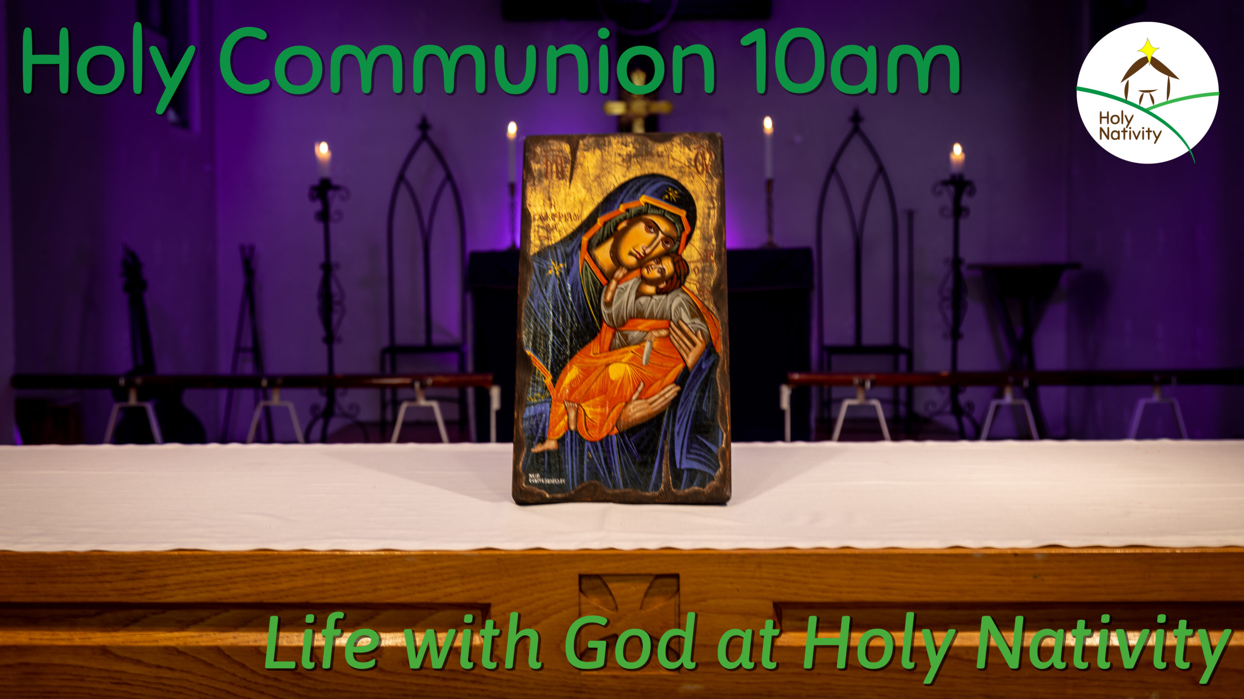 Sunday Service on YouTube - Holy Nativity Church