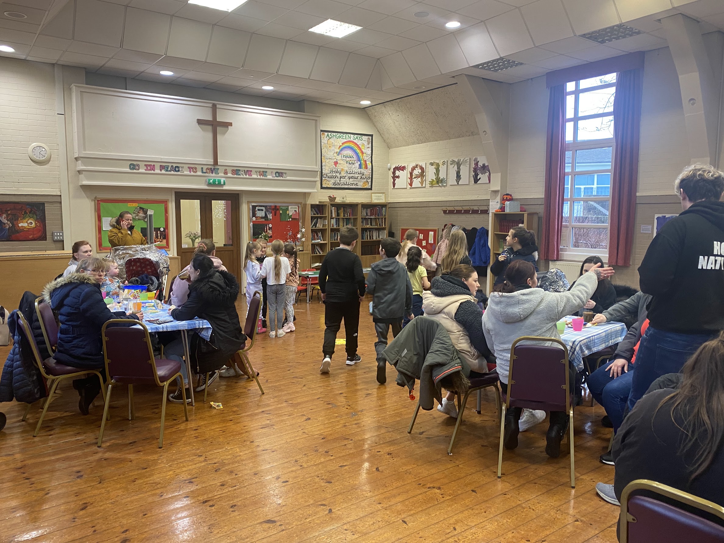 Community Support Drop-In Relaunch - Holy Nativity Church